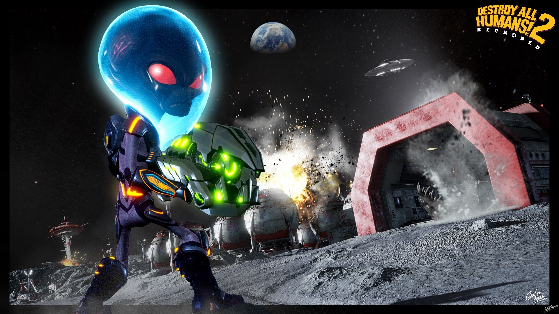 ArtStation - Destroy All Humans! 2 - Reprobed - Skin Posters P3