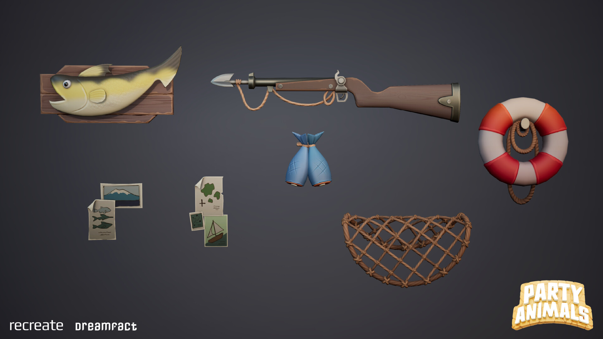 Dreamfact - Party Animals - Winter Cabin