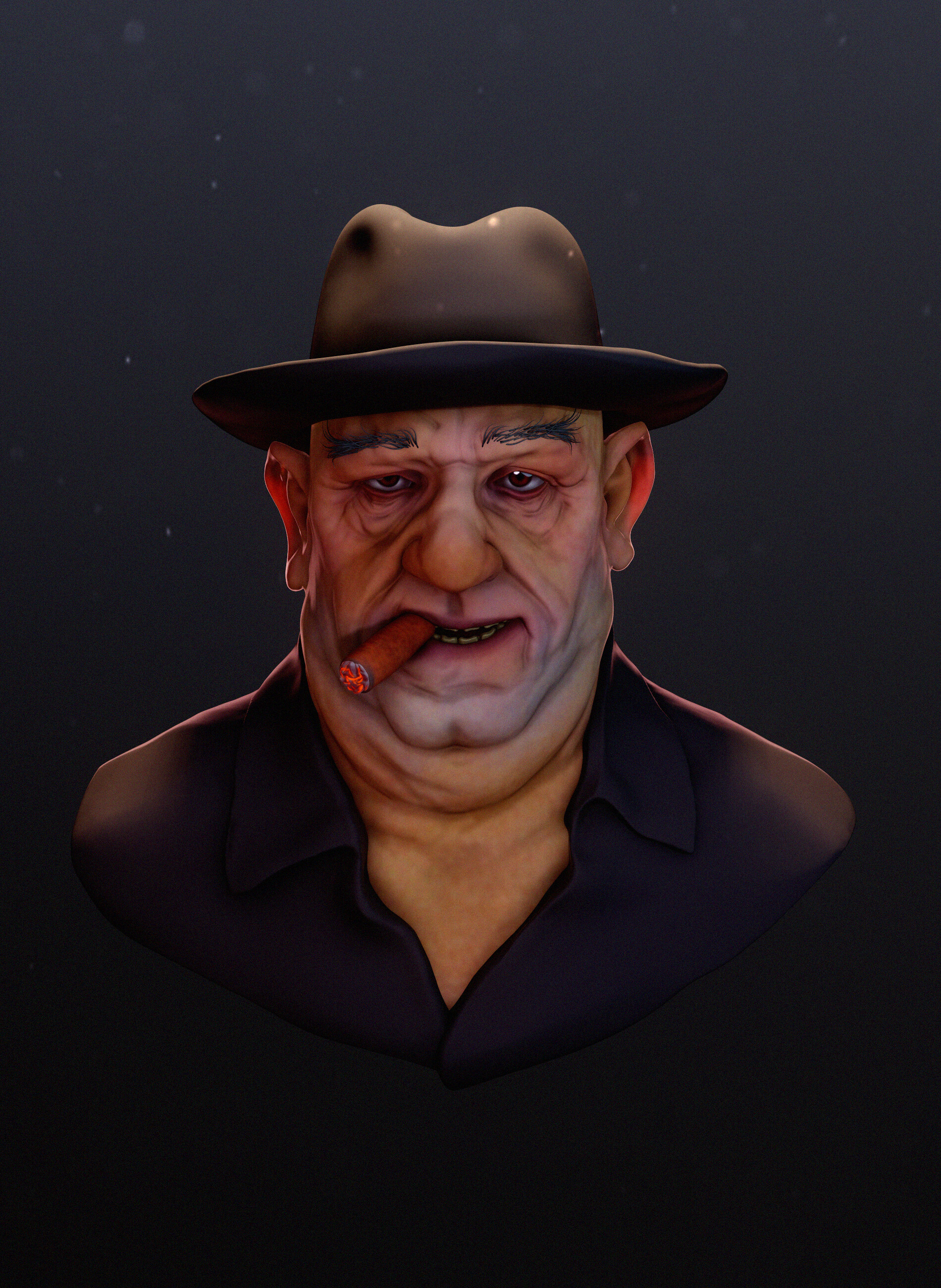 ArtStation - Old man mafia
