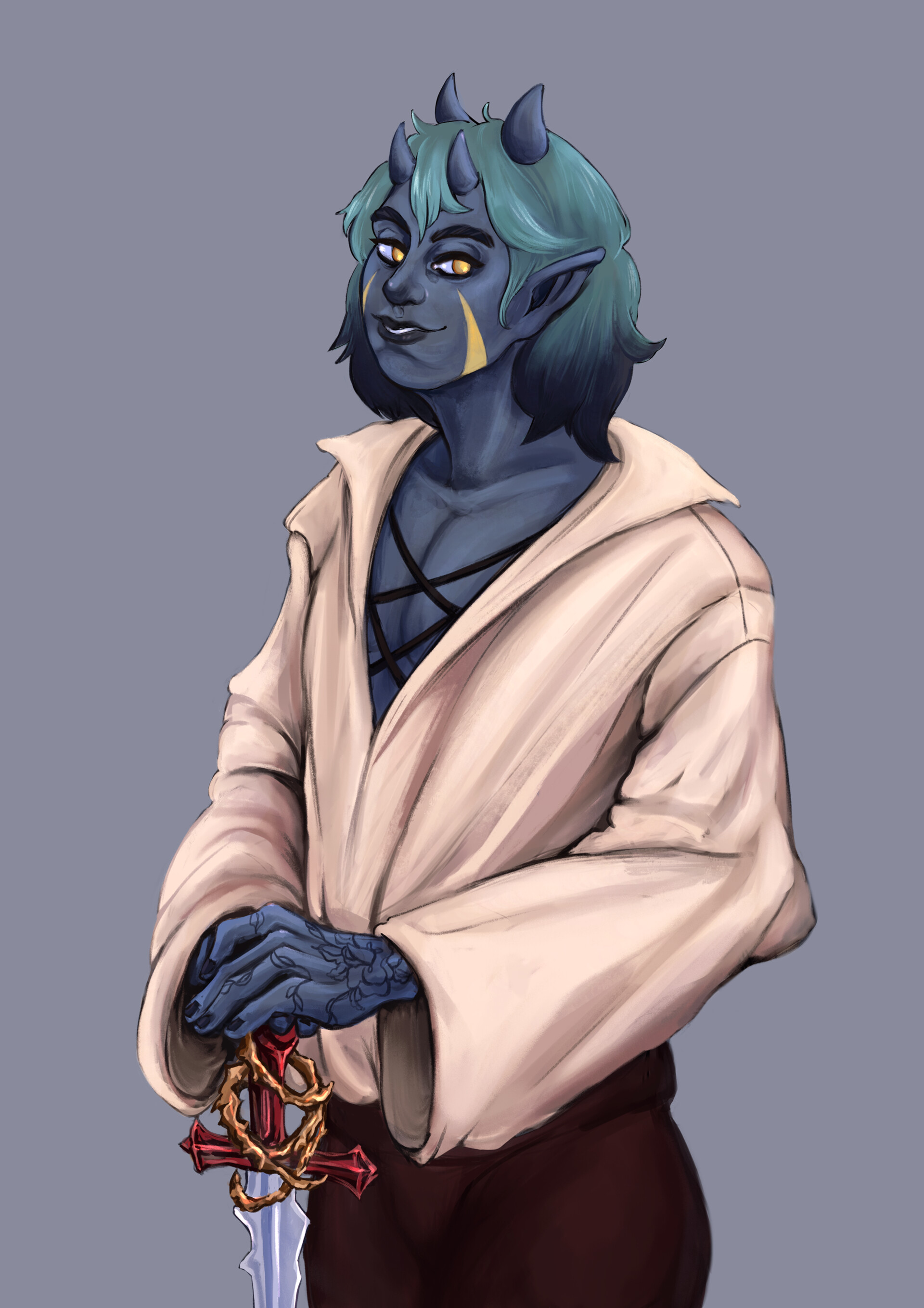 ArtStation - Tiefling Character