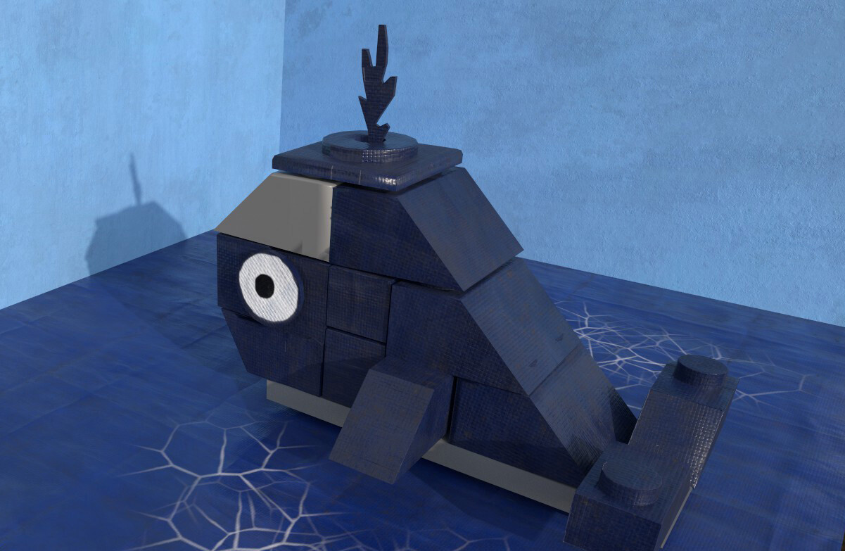 ArtStation - Block Whale