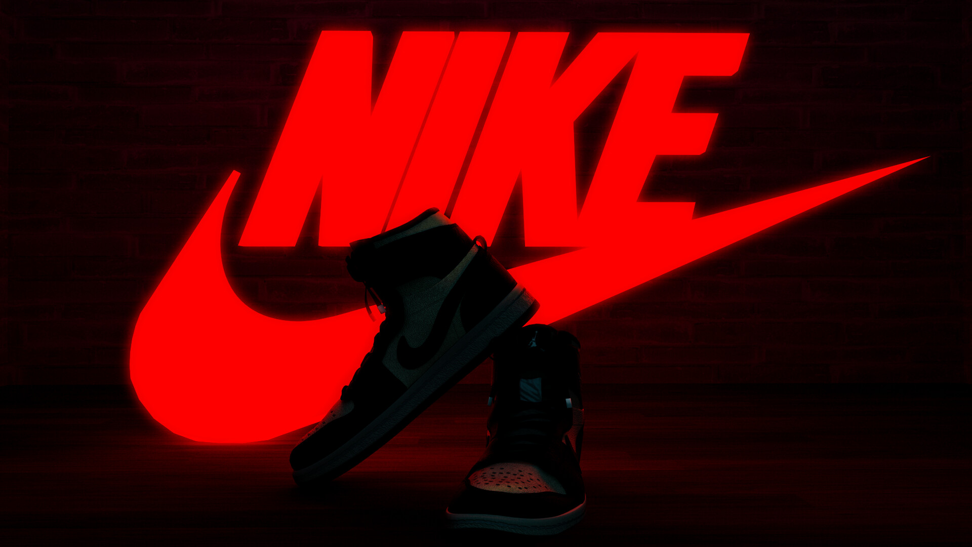 ArtStation - Nike Shoes Showcase