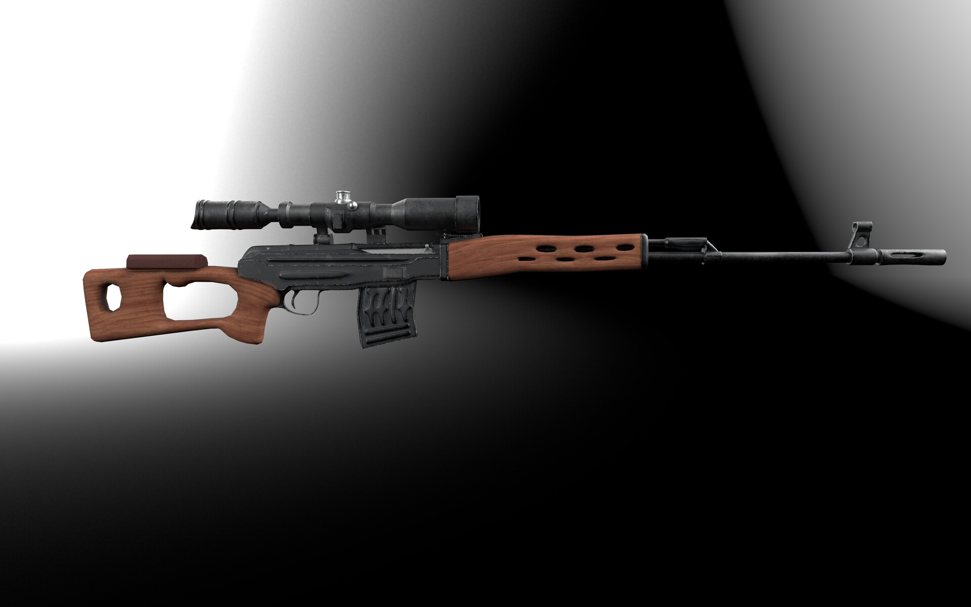 ArtStation - SVD-63 Dragunov