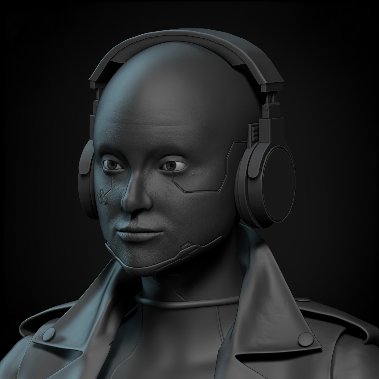 ArtStation - Cyberpunk 2077 Ash - Sasha Grey