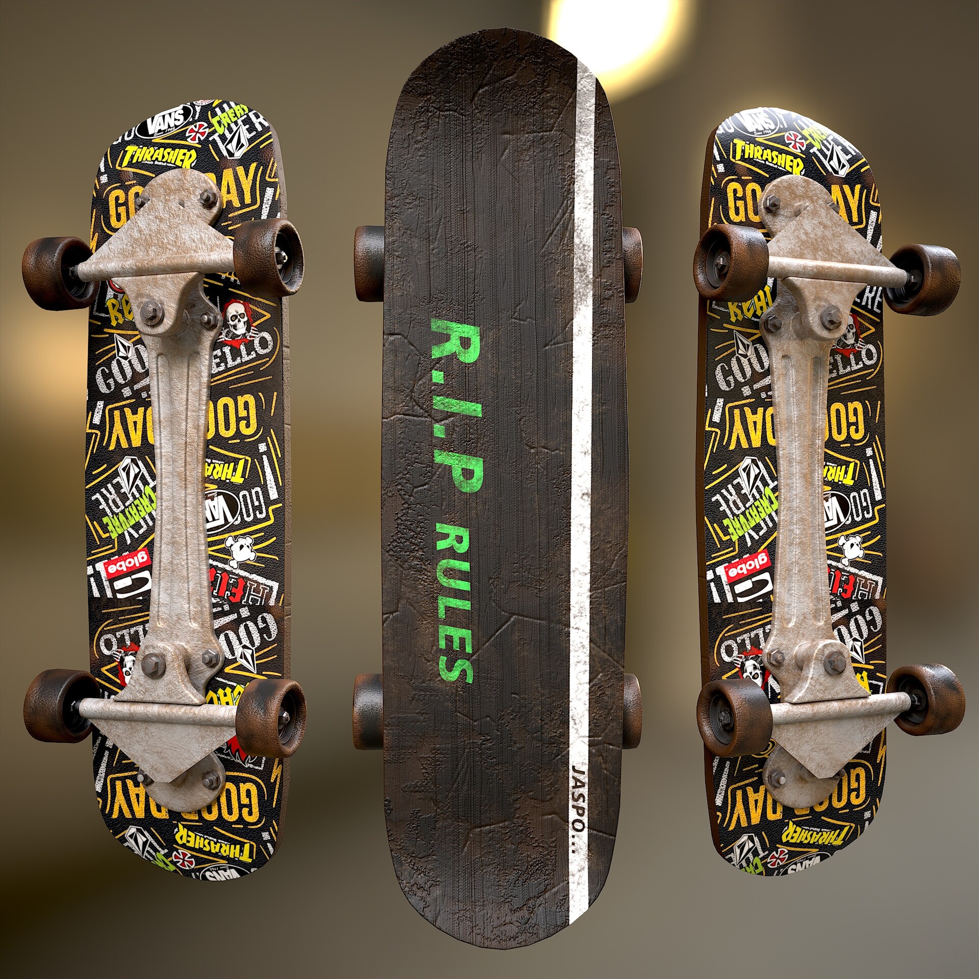 ArtStation - scateboard