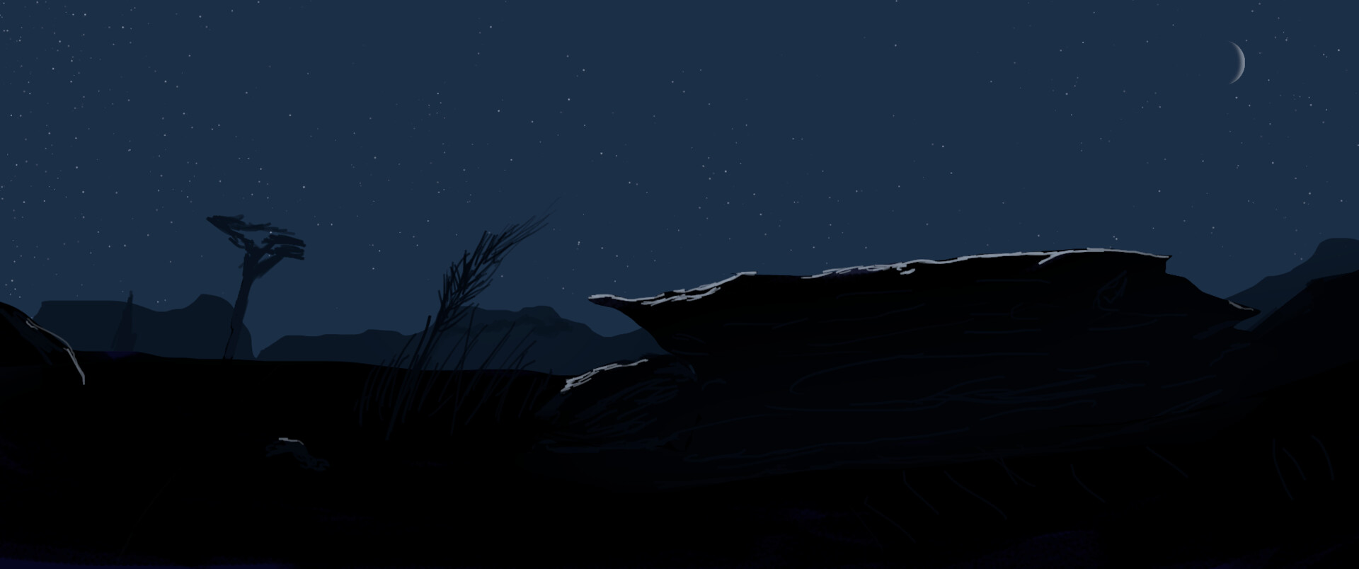 ArtStation - Short Film Background Painting