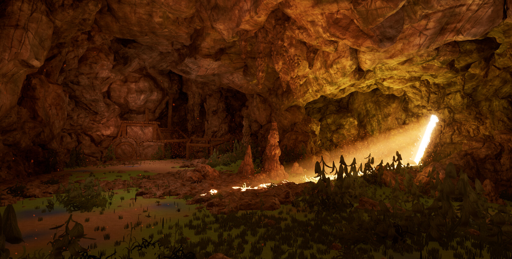 ArtStation - Entrance To Inner Earth