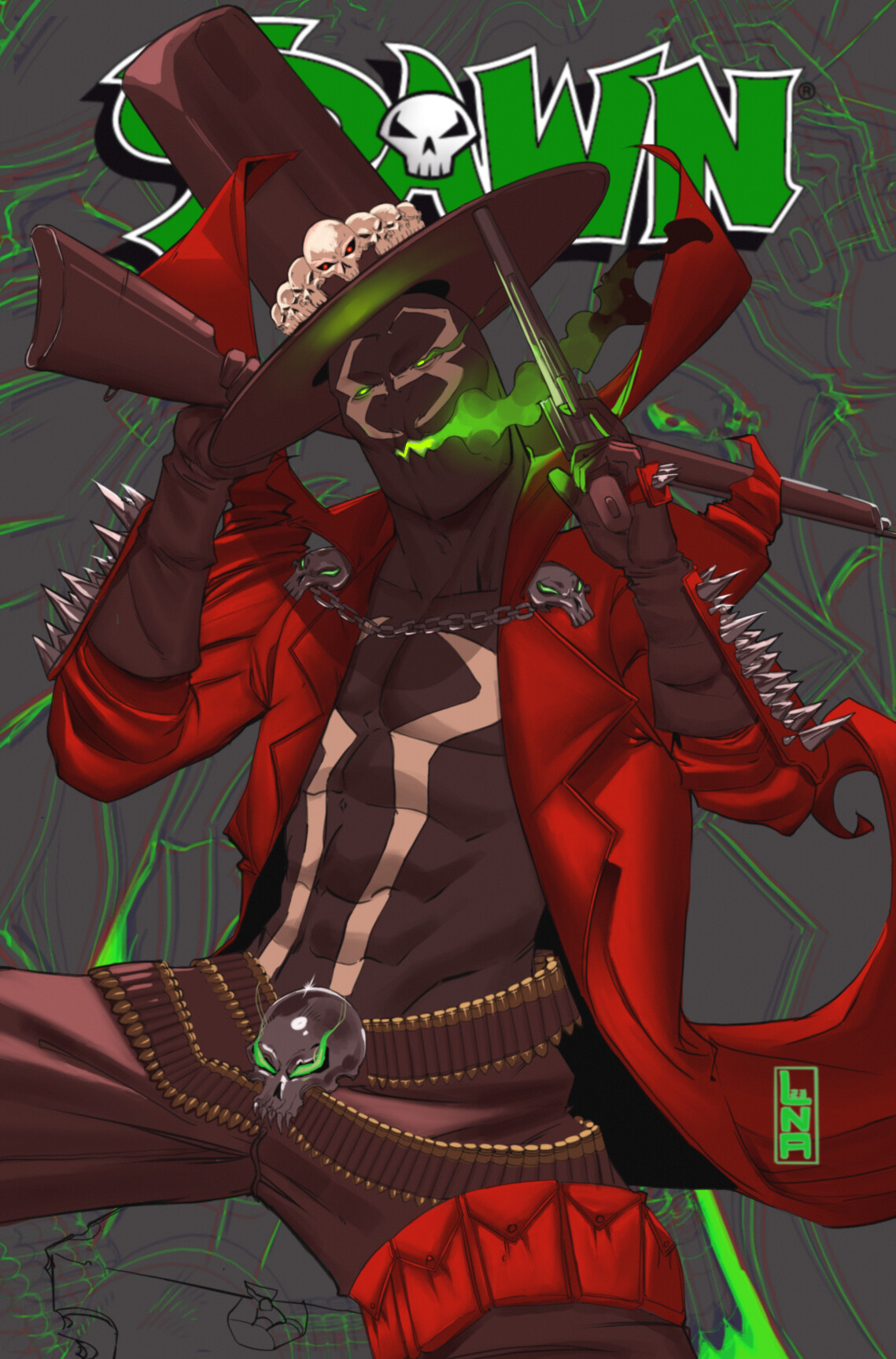 ArtStation - Gunslinger Spawn