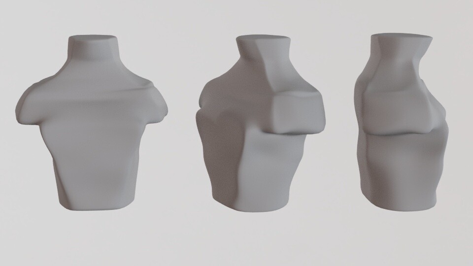 ArtStation - Kaleidoscope Props (Untextured)