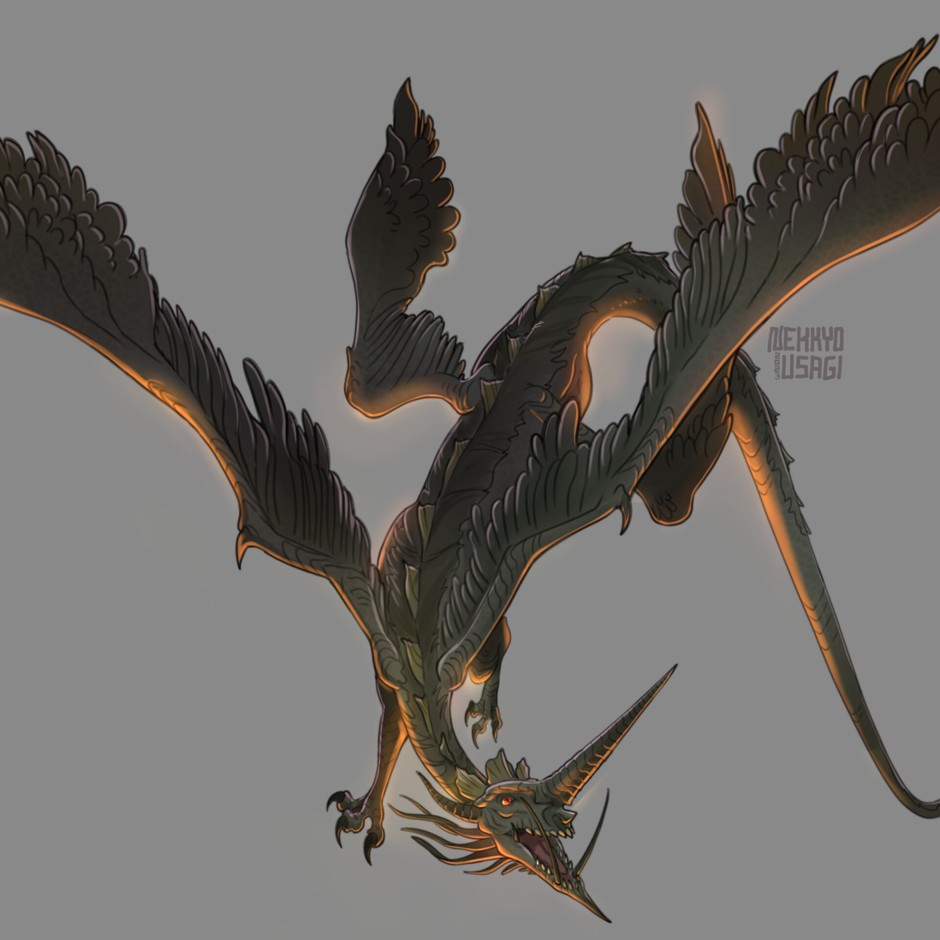 Nekkyo Usagi - FFXIV Fanart - Vrtra