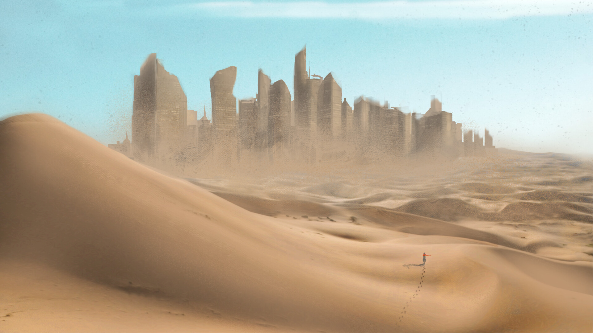 ArtStation - Desert Ruins