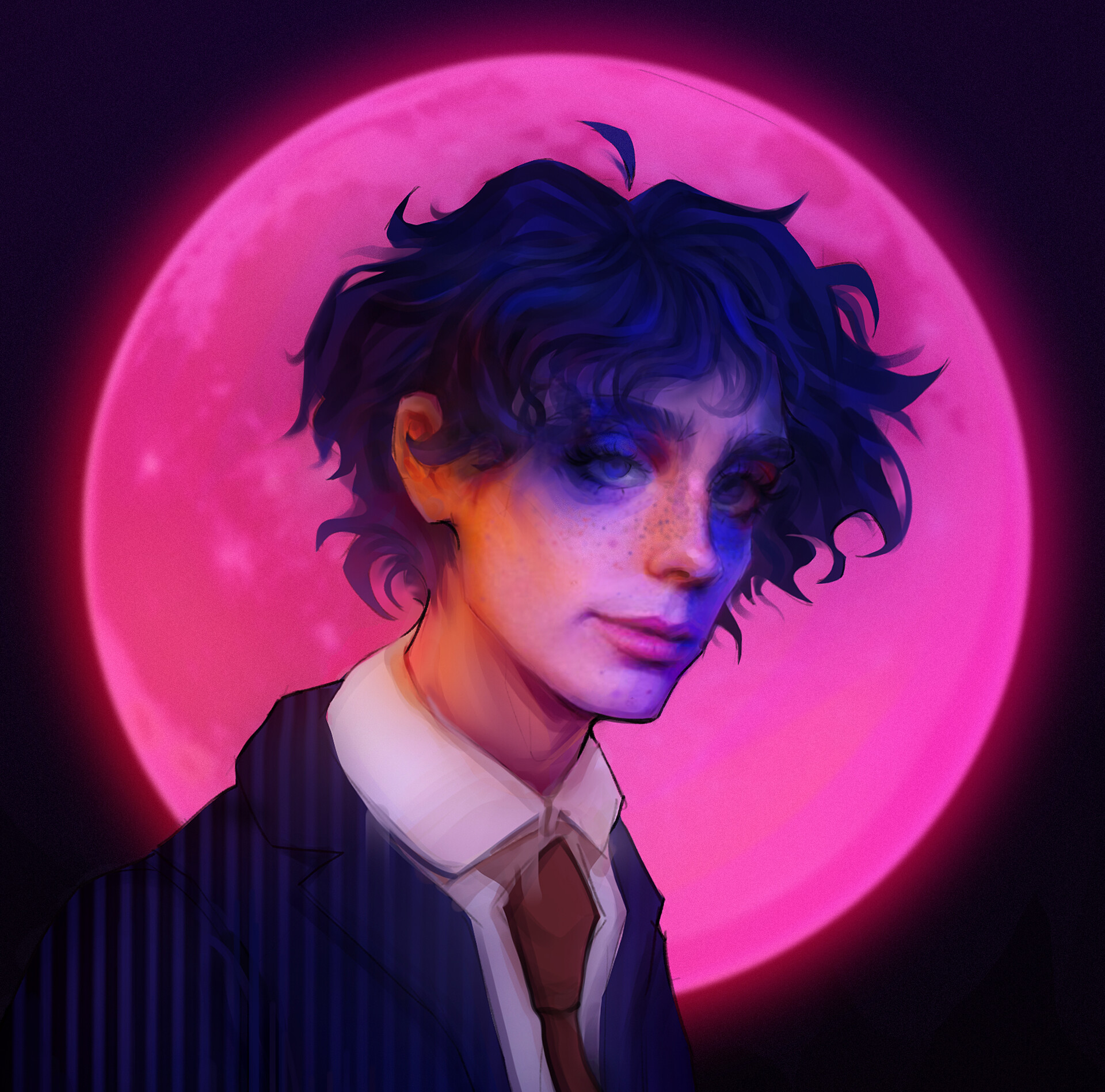 ArtStation - Moon boy