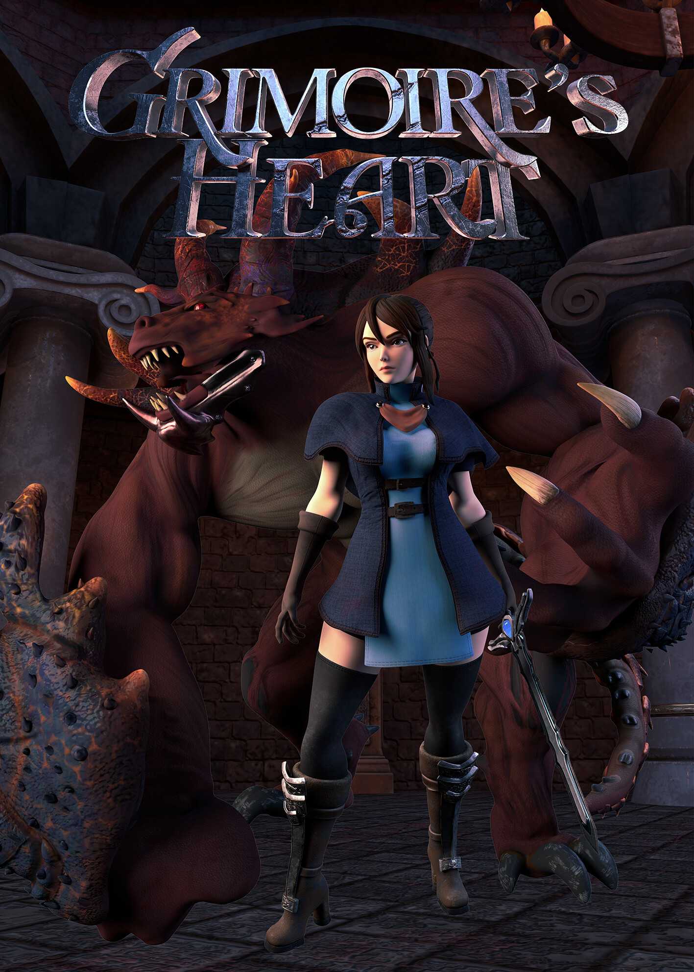 ArtStation - Clazroom Student's showcase |Animation Project | Grimoire's Heart