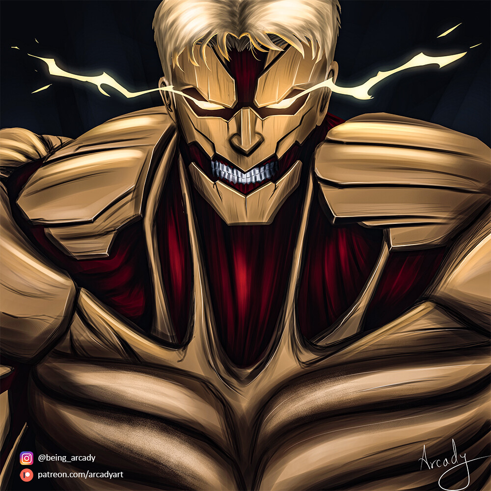 Attack On Titan Armored Titan Drawing