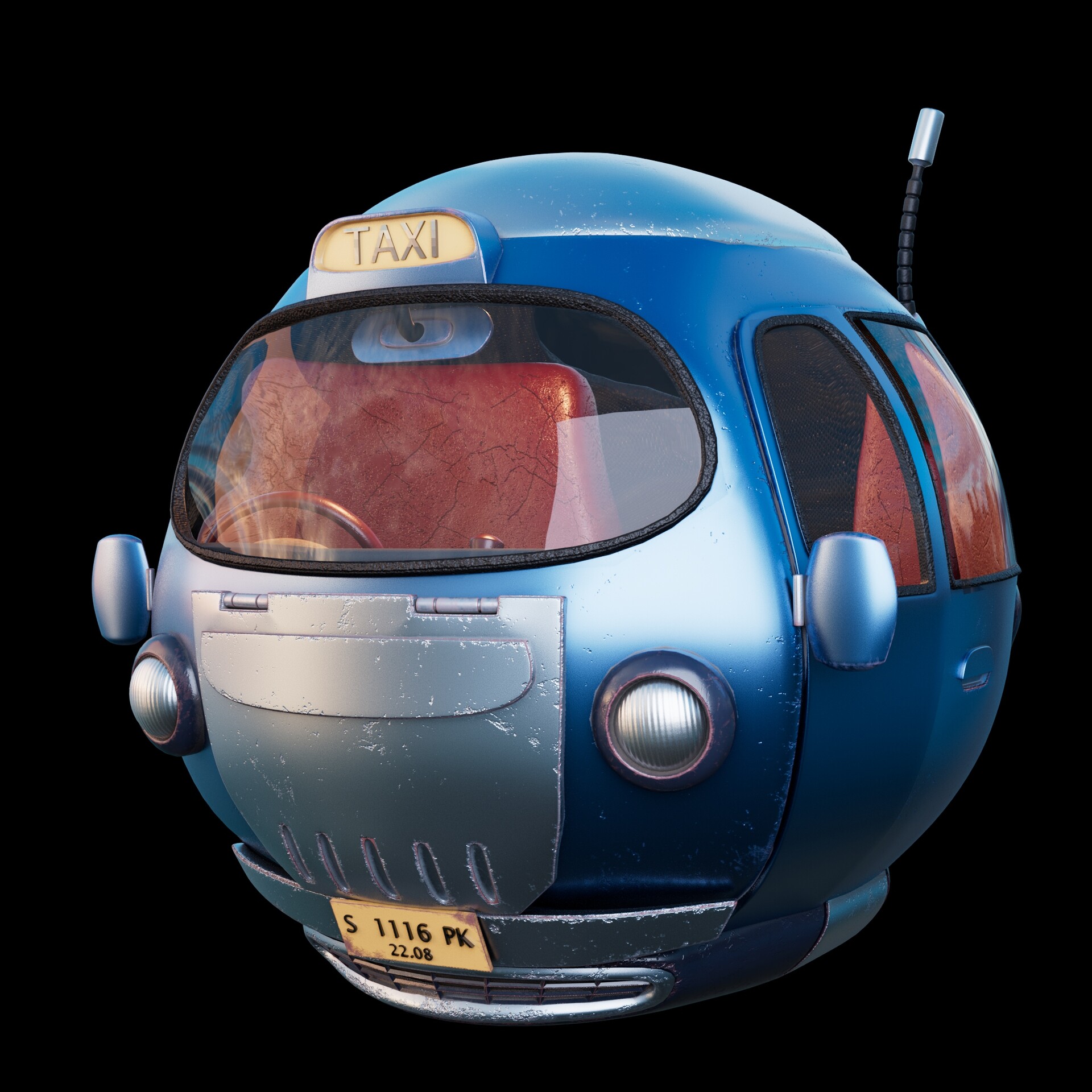 ArtStation - Tiny Taxi