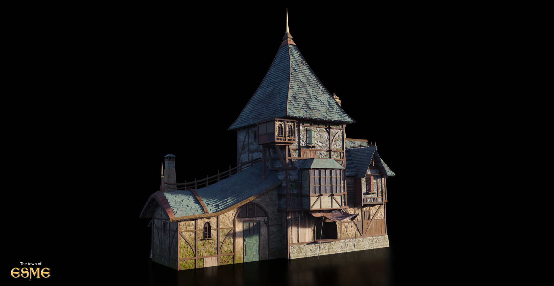 Ian Tsai - The Town of Esme scene1