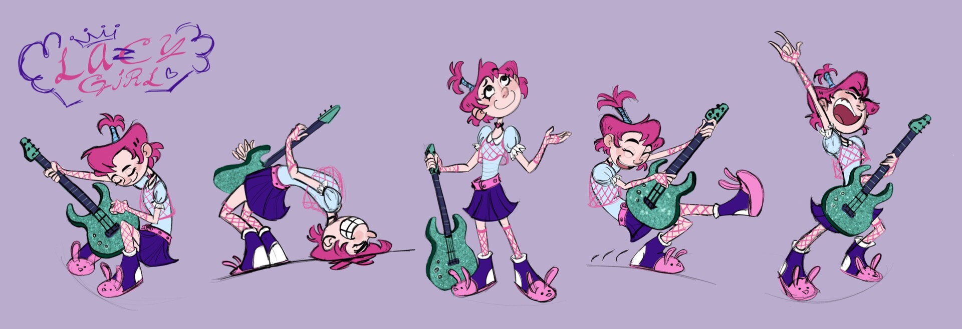 ArtStation - Lazy Girl - Poses