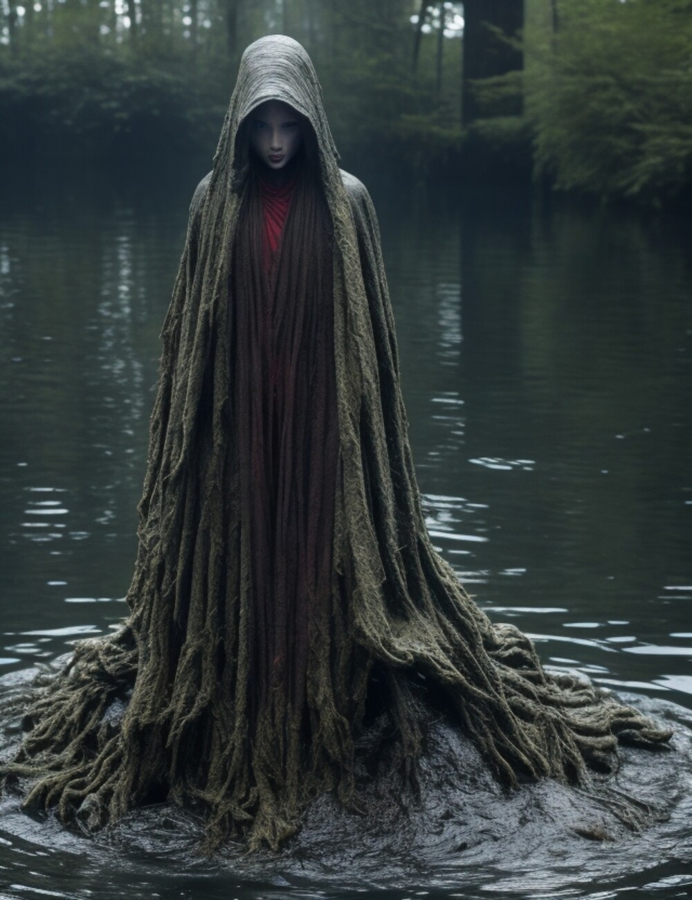 ArtStation - creepy masked floating