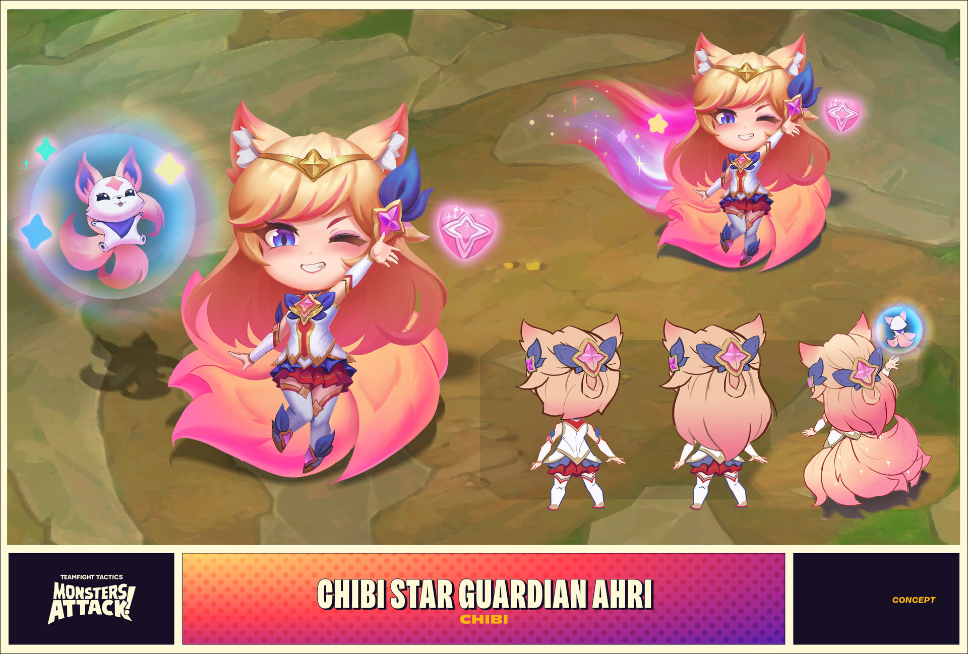 Kudos Productions - Teamfight Tactics | Set8 Monsters Attack | Chibi ...