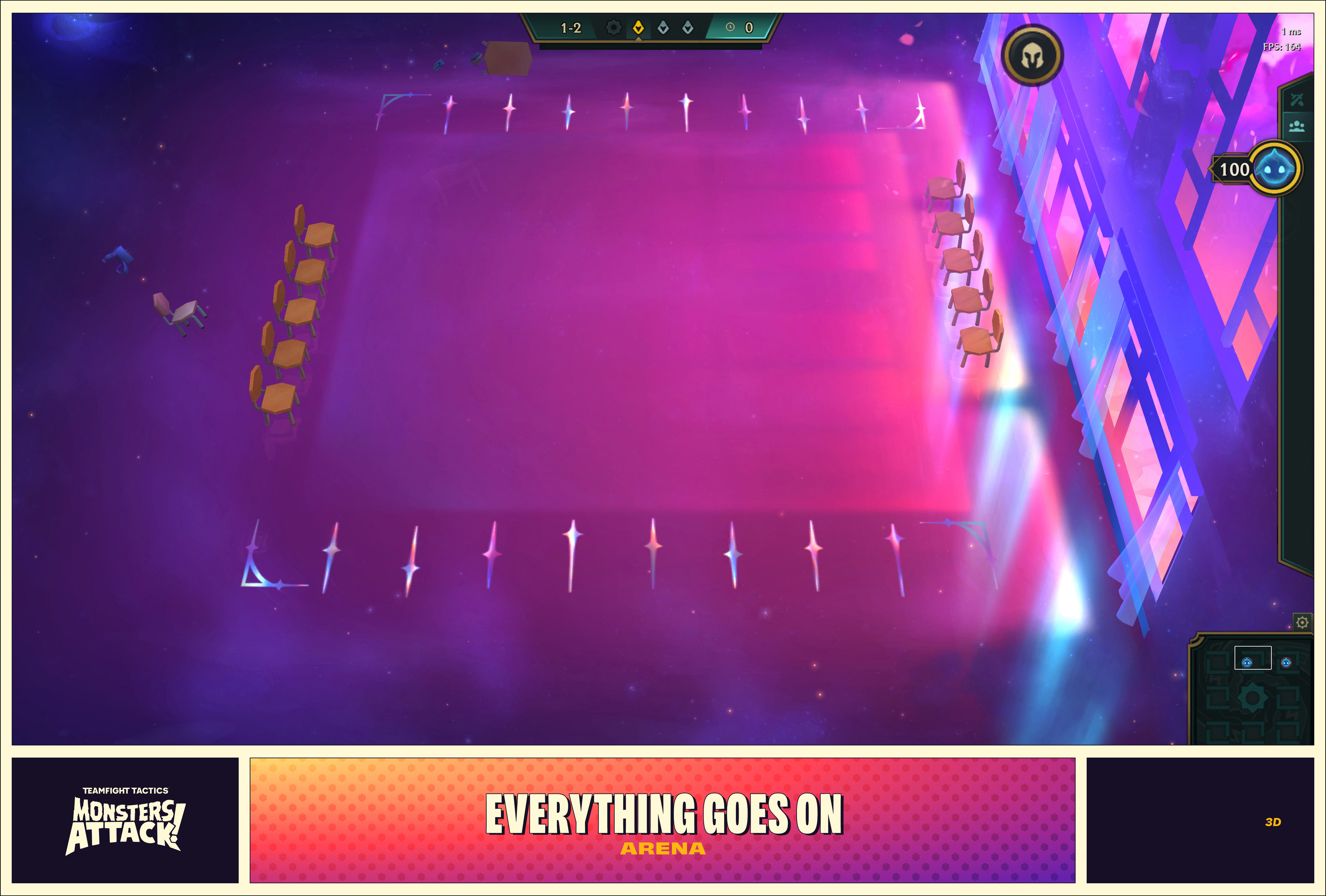 Kudos Productions - Teamfight Tactics | Set8 Monsters Attack | T4 Everything Goes On