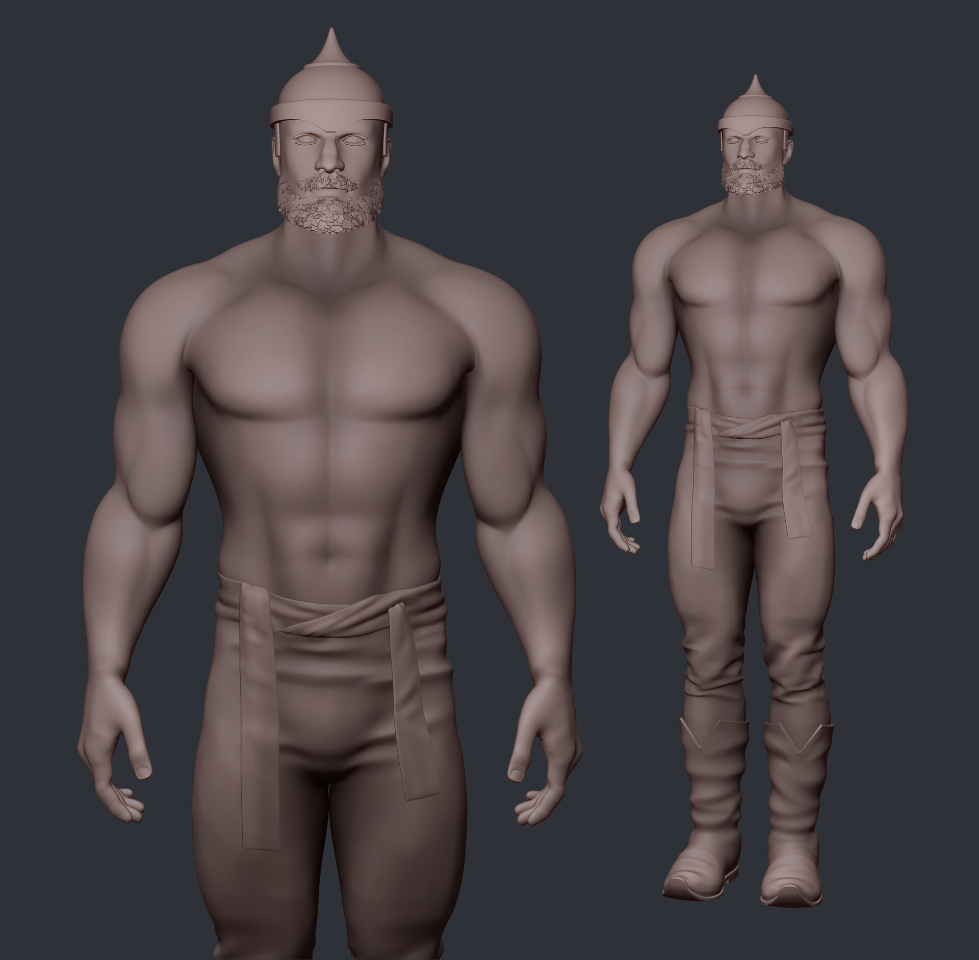 ArtStation - Ilya Muromets. Work in progress.