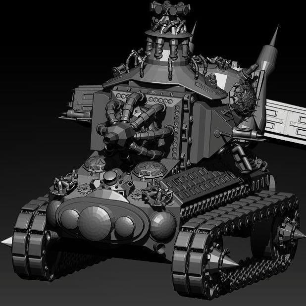 ArtStation - Cyber Tank
