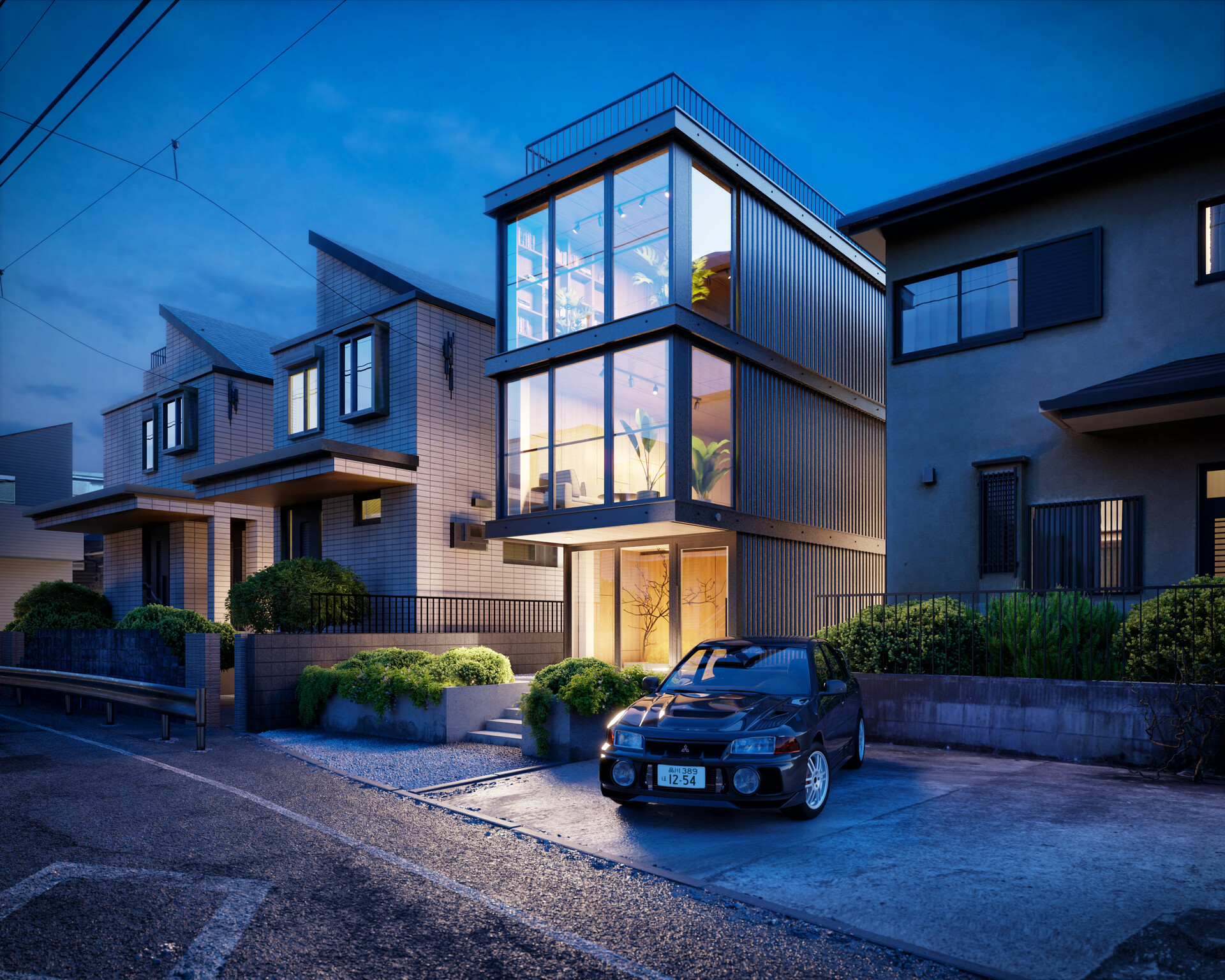 ArtStation - Fujisawa House - CGI
