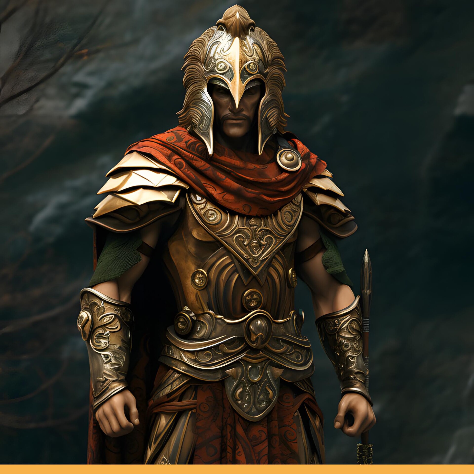 ArtStation - 303 Ancient Warrior Game Character