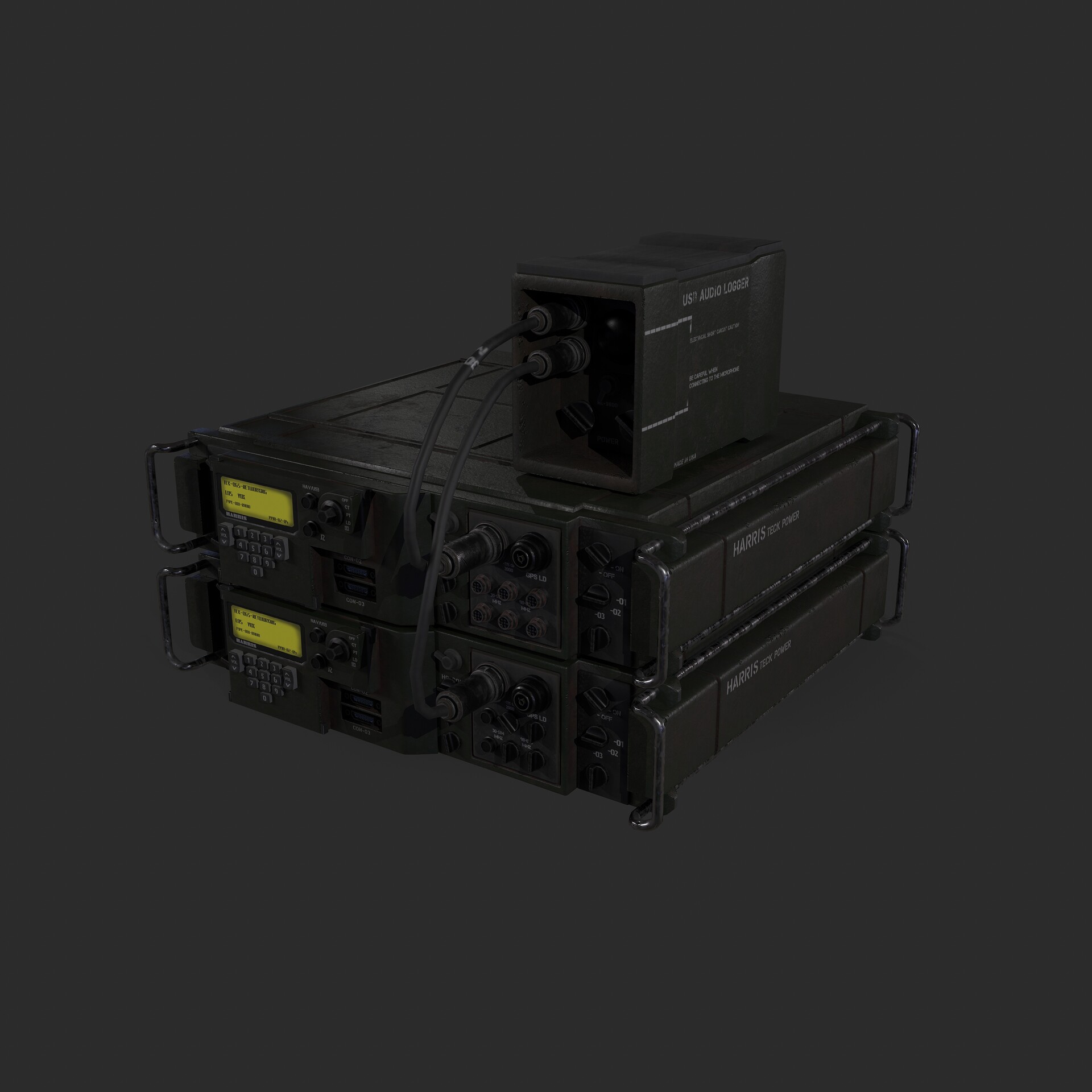 ArtStation - Military Radio