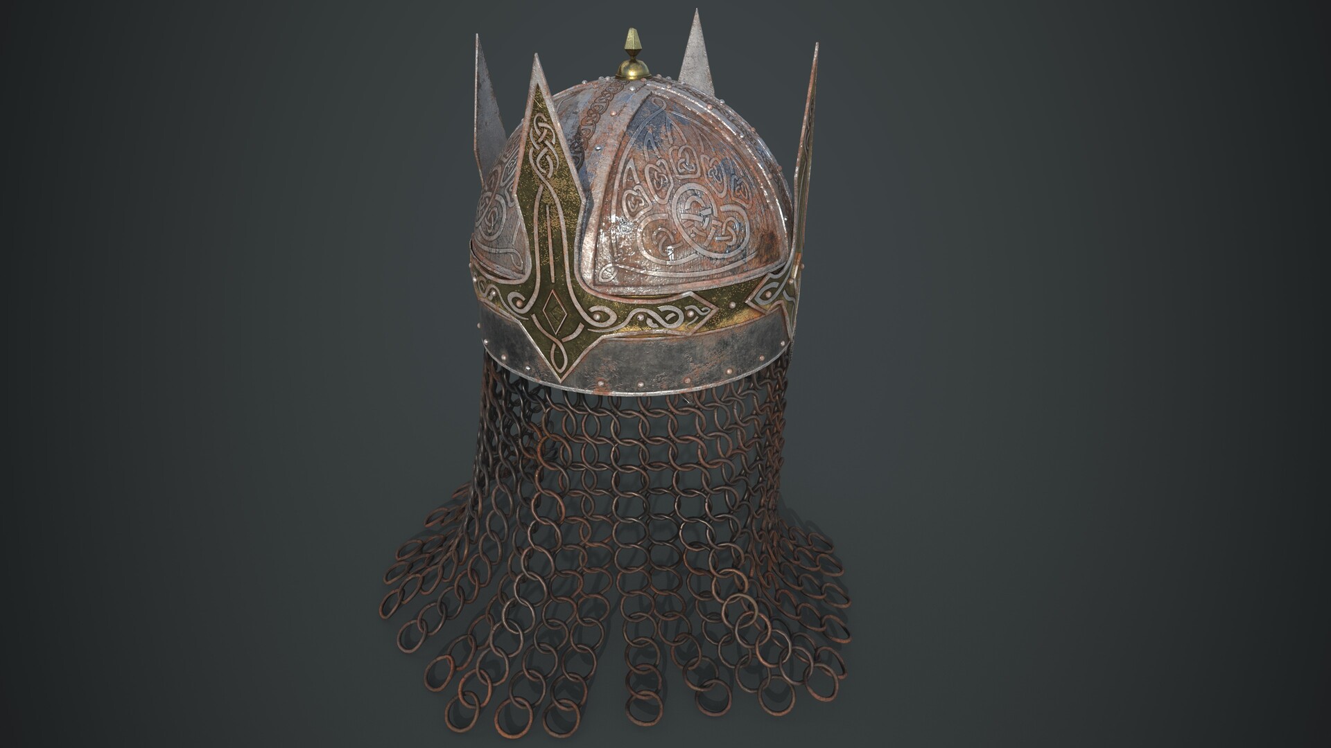 Arthur Lutts (Xarterror) - Viking King helmet