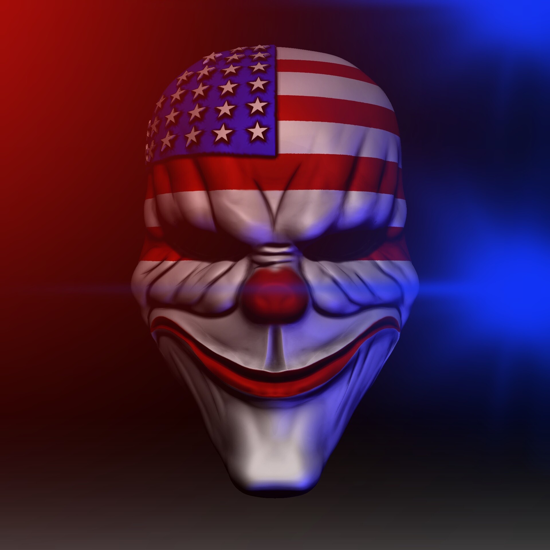 ArtStation - Payday mask 1
