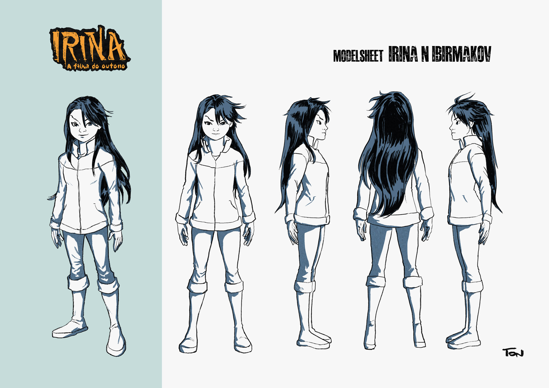 Ton Albuquerque - Character design- Irina
