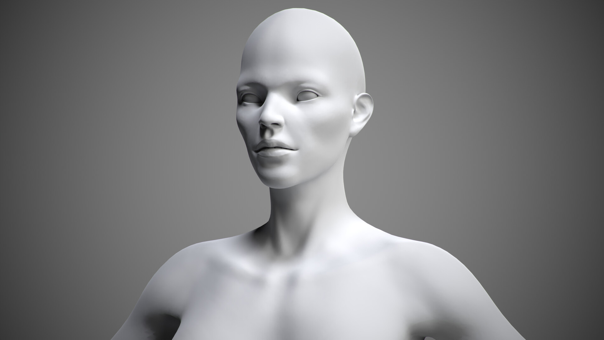 ArtStation - Female base mesh