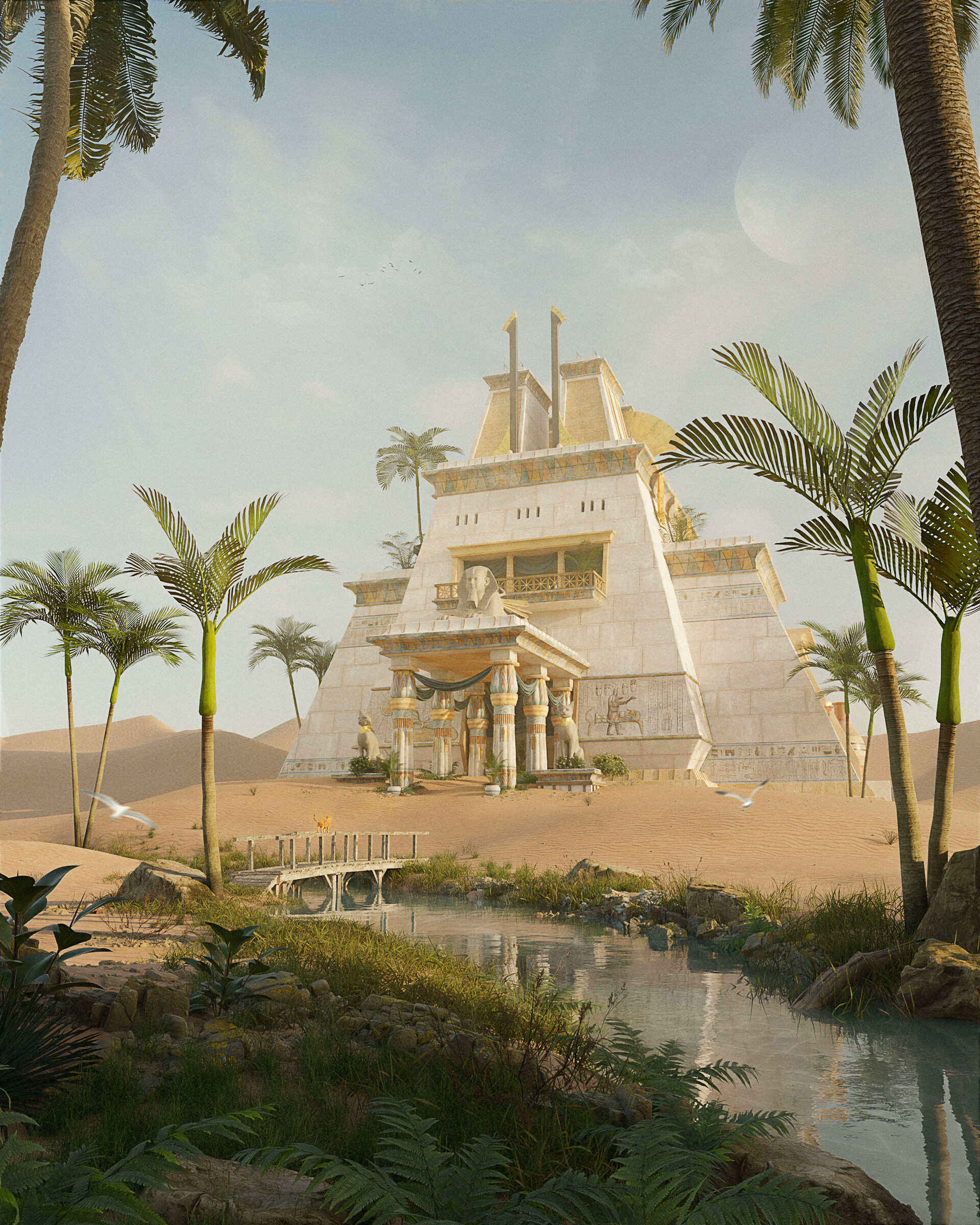 ArtStation - River retreat