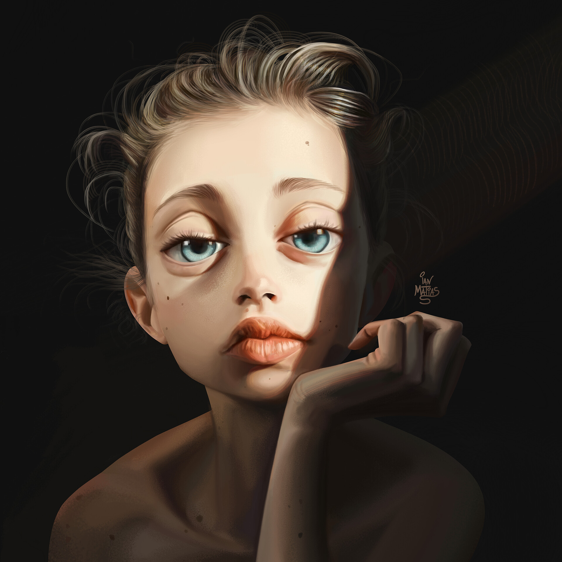 ArtStation - Light on skin