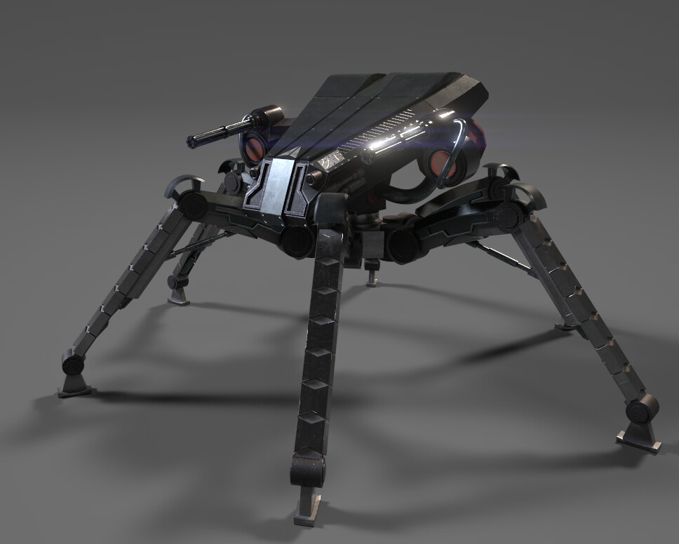 ArtStation - Robot Spider