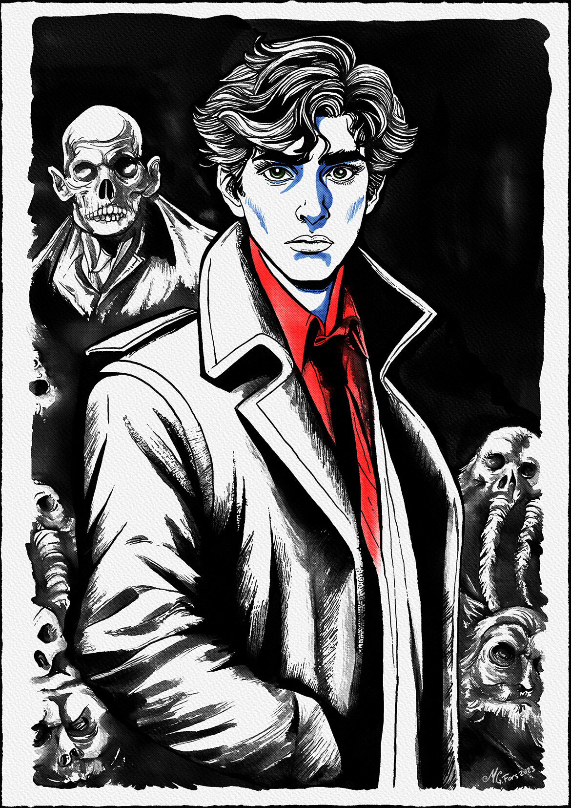 ArtStation - Dylan Dog - What Hides In the Dark