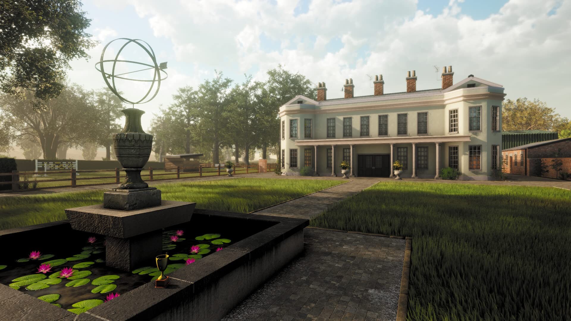 ArtStation - Lawn Mowing Simulator - Unity Environment Screenshots