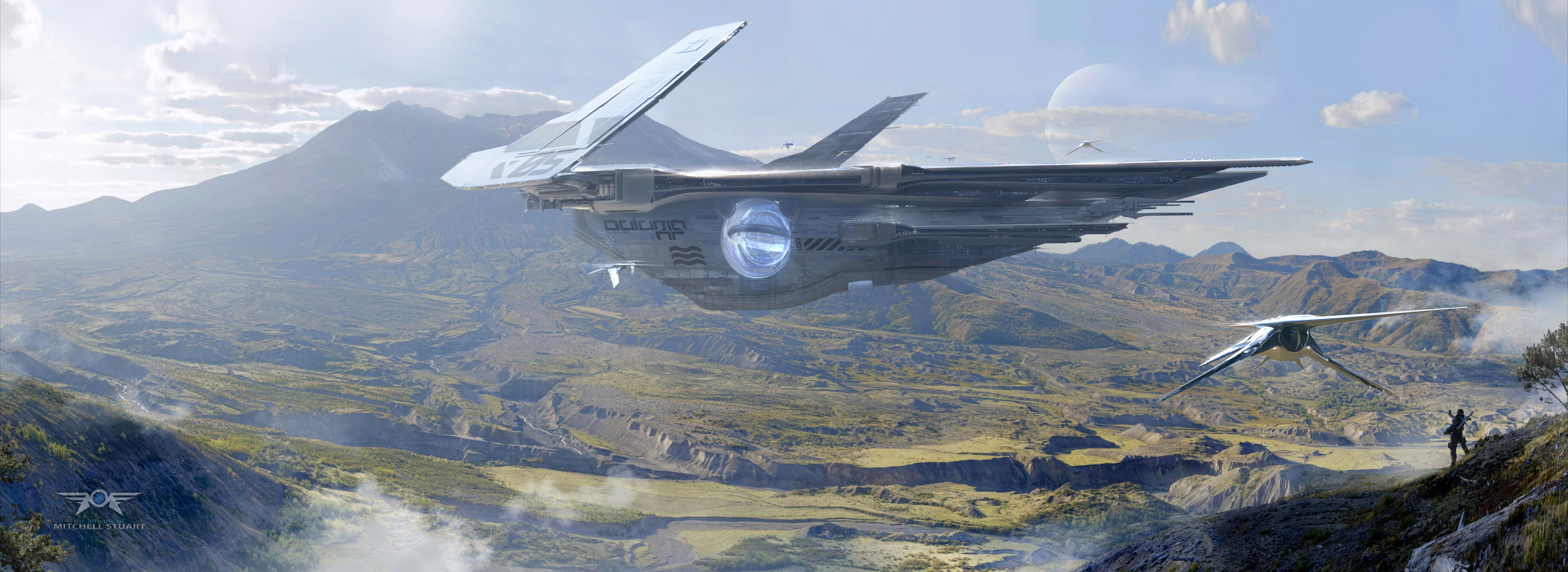 Mitchell Stuart - SuperCarrier Paint-Up