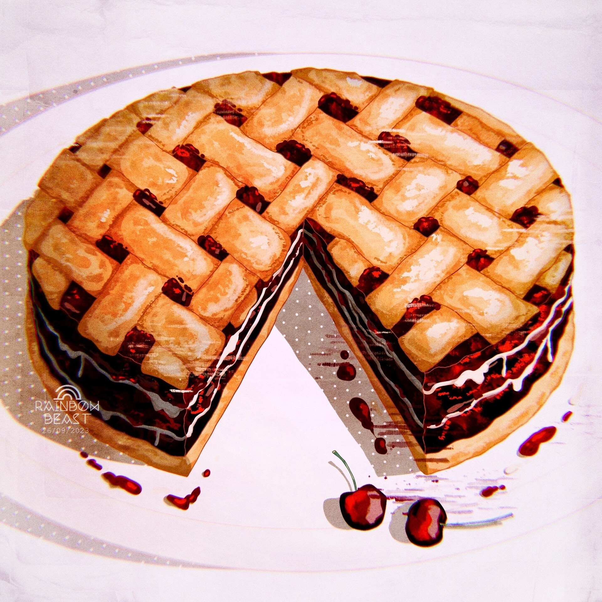 ArtStation - Cherry Pie