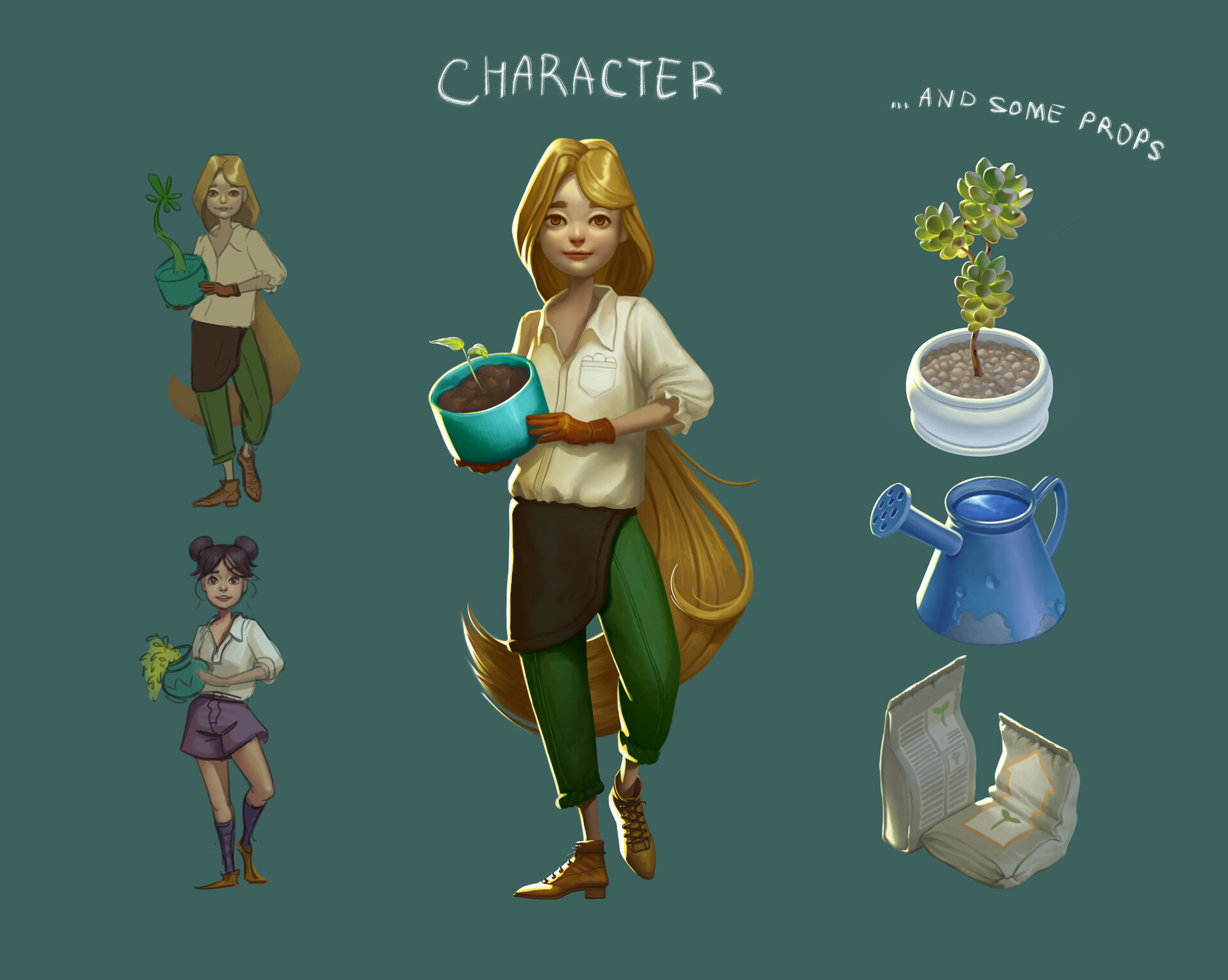 ArtStation - casual OC