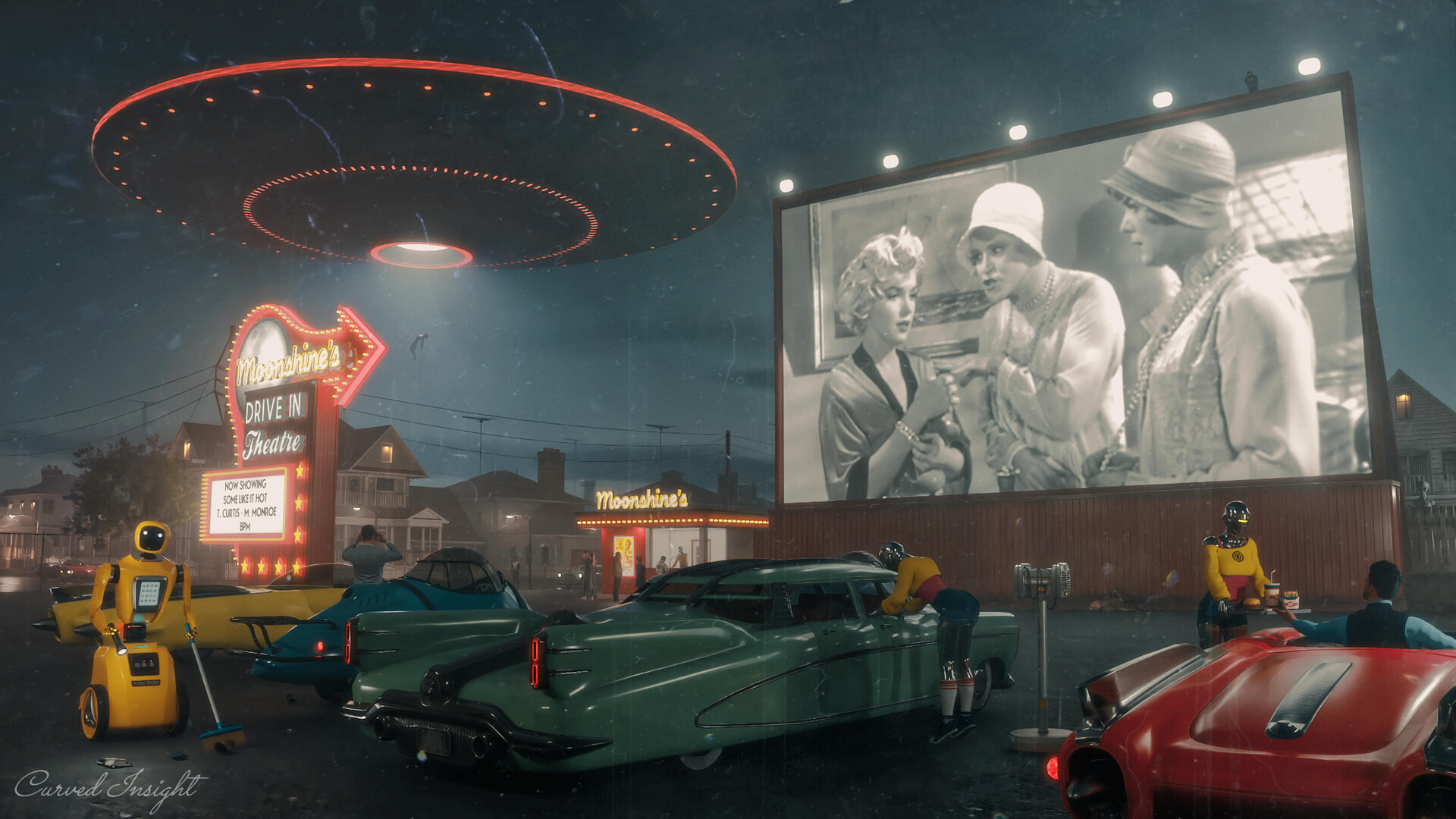 ArtStation - Movie Night