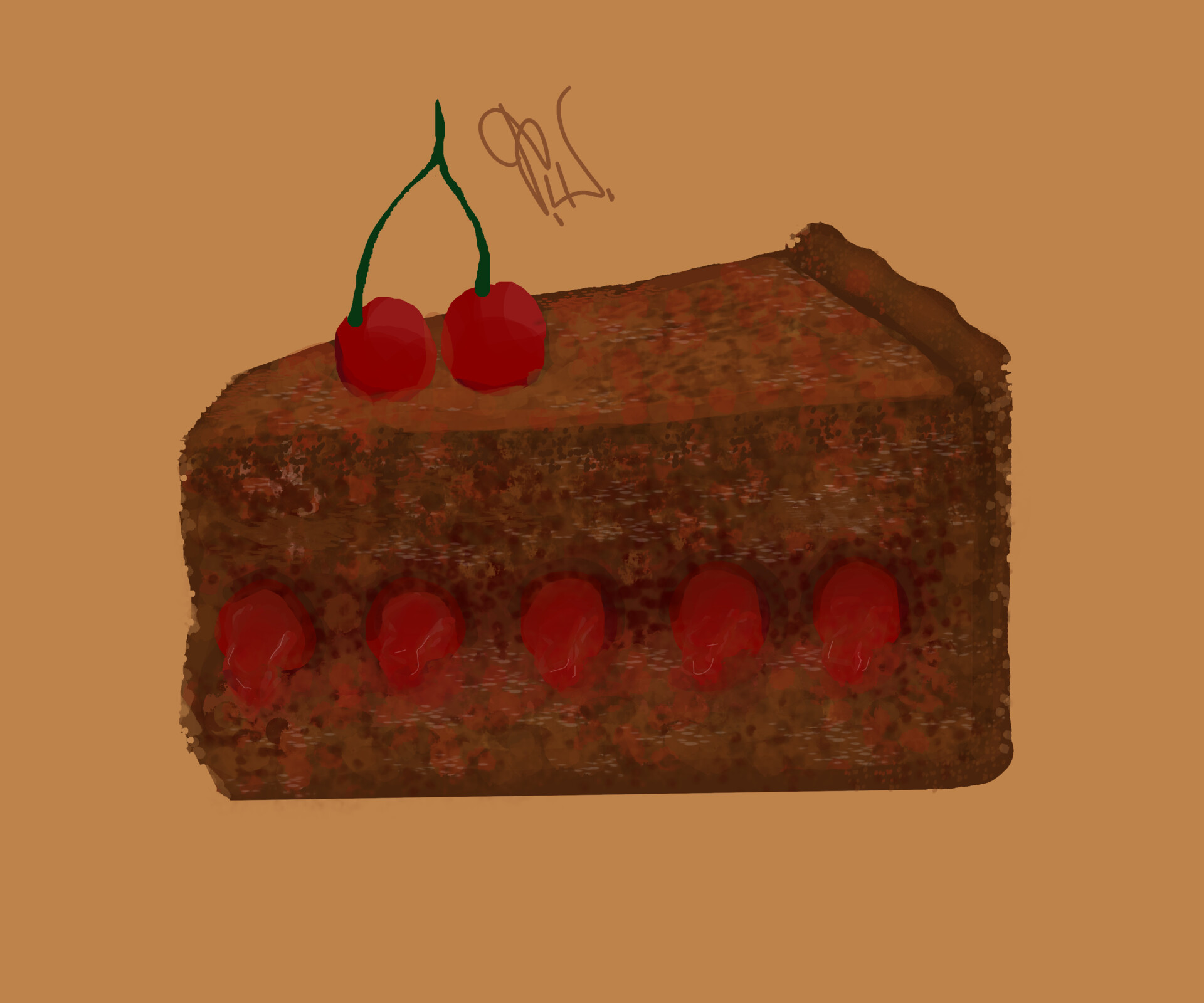 ArtStation - cascade of cakes