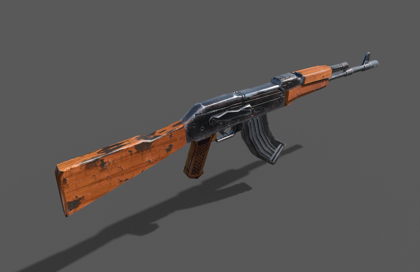 ArtStation - Rusted AK-47