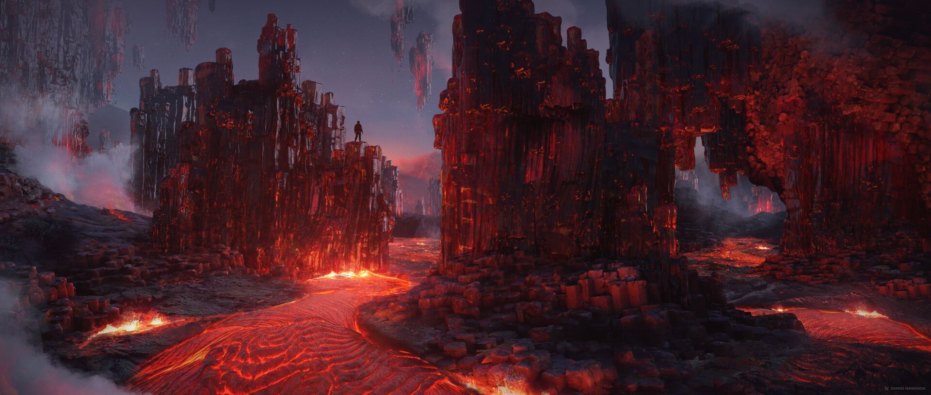 ArtStation - Dailies 1 - Lava Crystals