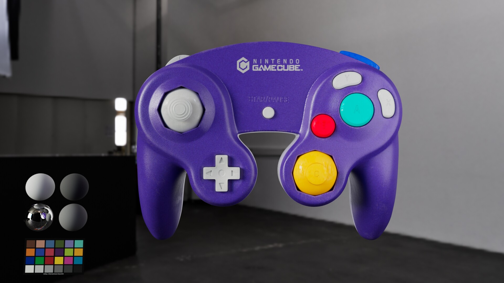 Gamecube Controller Wallpaper
