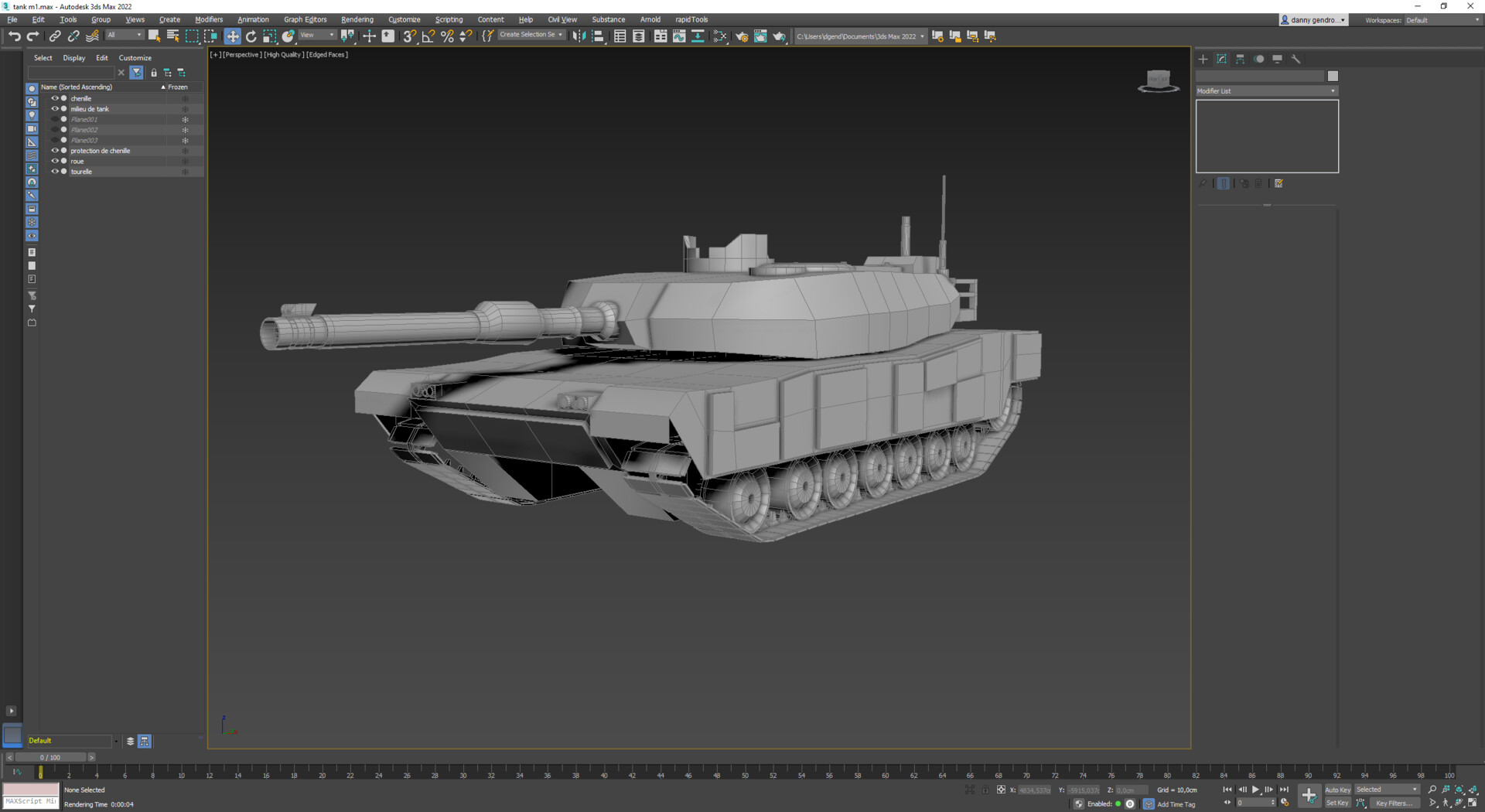 ArtStation - Tank M1 Abrams