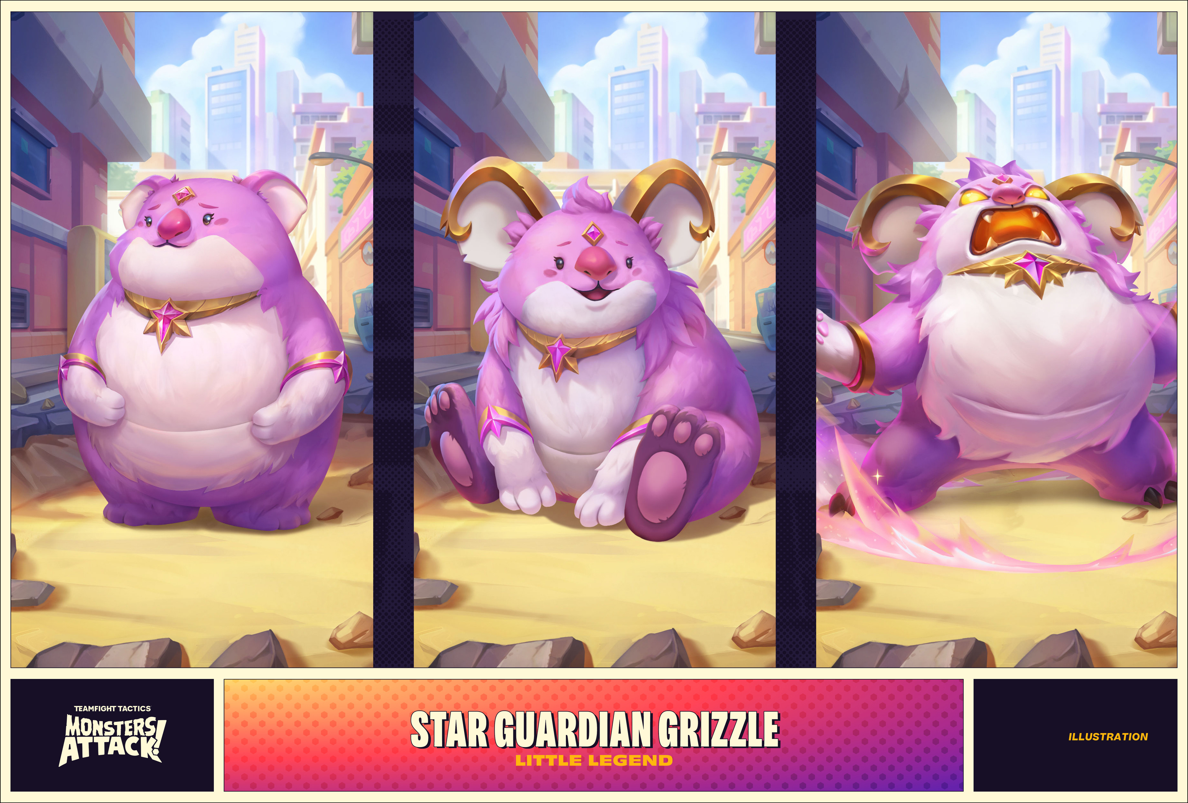 Kudos Productions - Teamfight Tactics | Set8 Monsters Attack | Grizzle