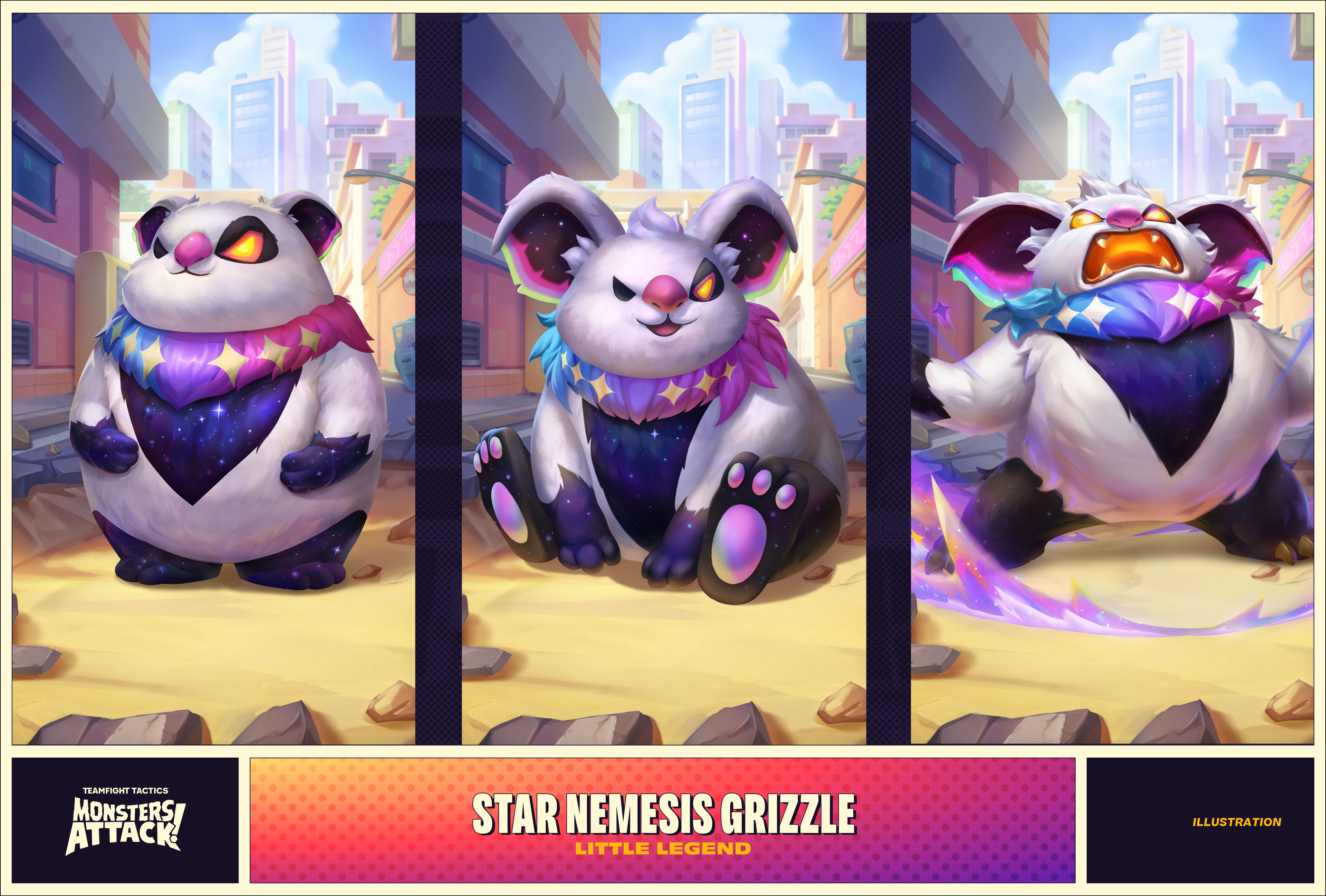 Kudos Productions - Teamfight Tactics | Set8 Monsters Attack | Grizzle