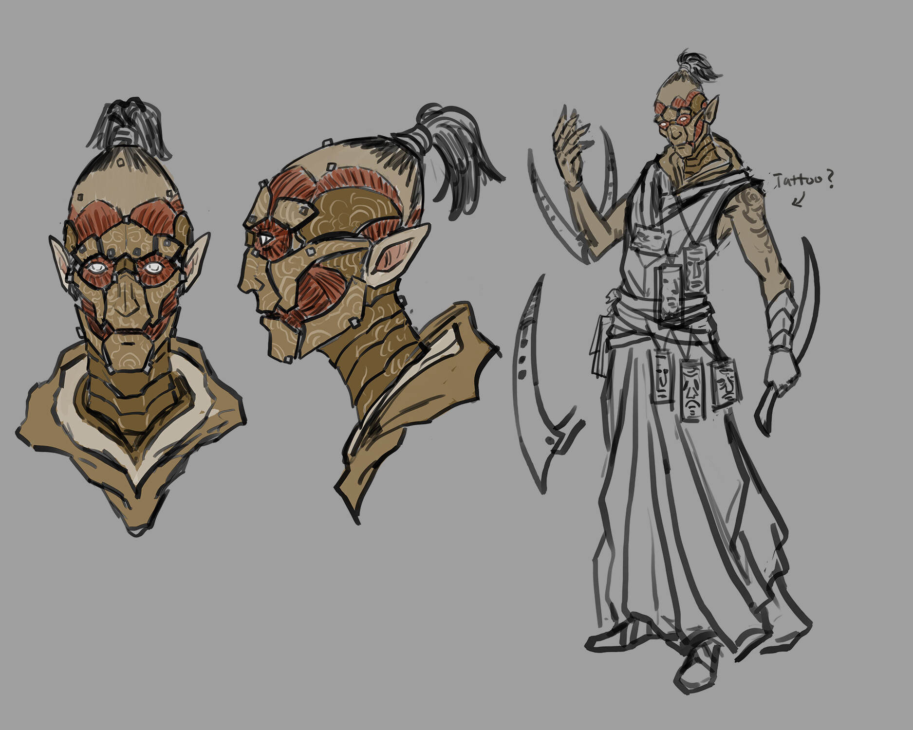 Ernesto Irawan - Concept Works for Warcrow Adventures